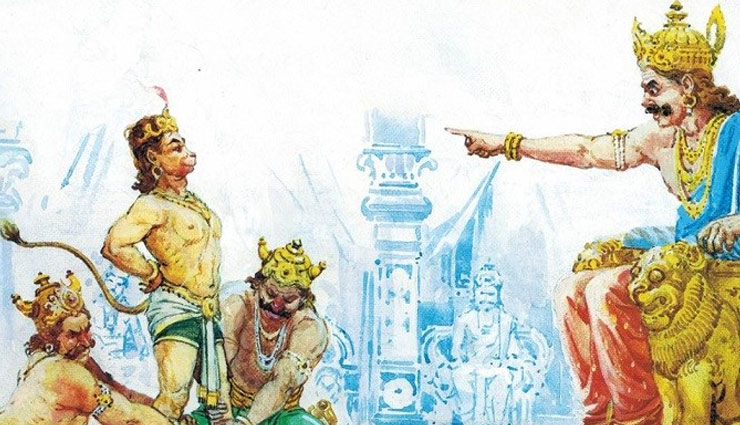 अंगद ने रावण को बताई बुरी आदतें, जो जीवित मनुष्य को भी बना देती है मृत