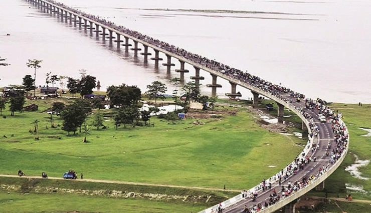 6 Rail and Road Bridges Over The Brahmaputra in Assam - lifeberrys.com