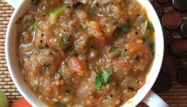 Recipe- Traditional Andhra Style Brinjal Chutney - lifeberrys.com