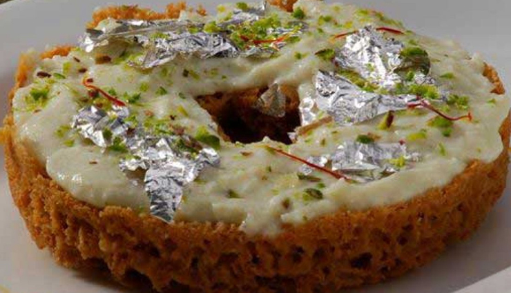 Recipe- Sawan Special Homemade Ghevar - lifeberrys.com