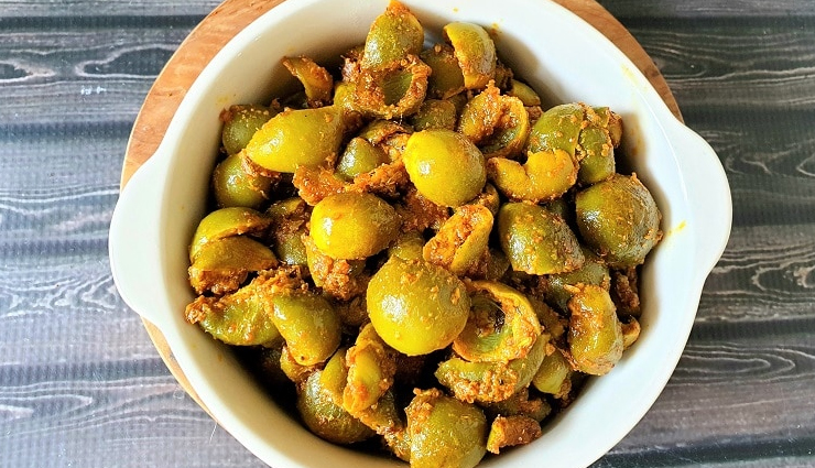 Recipe- Rajasthani Special Gunda Kairi Sabzi - lifeberrys.com