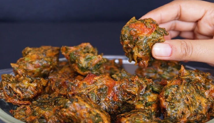 Recipe- West Bengal Village Style Delicious Helencha Pakoda ...