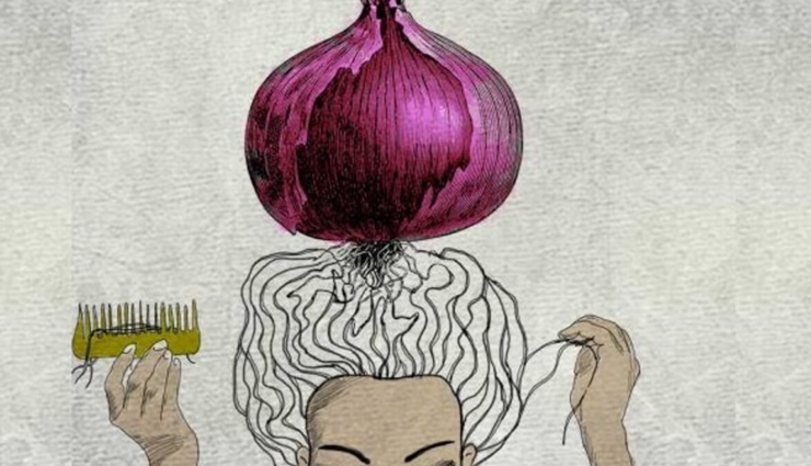 5 DIY Onion Masks for Healthy and Shiny Hair - lifeberrys.com