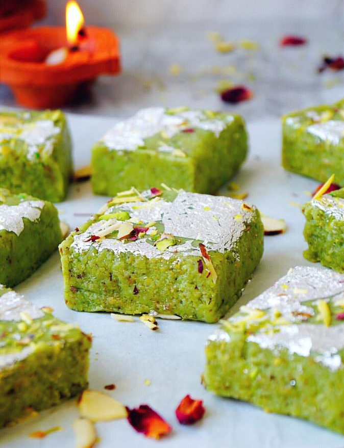 Recipe- Celebrate Diwali With Pista Burfi - lifeberrys.com