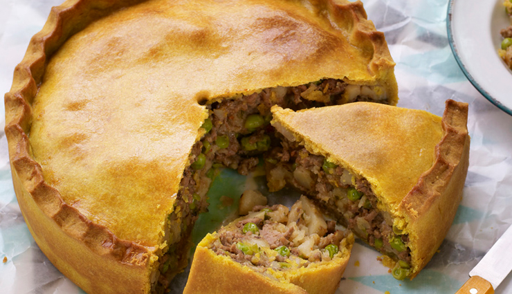 Recipe- Something Different Yet Familia, Vegetable Samosa Pie ...