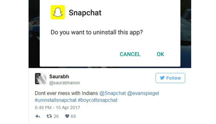 Snapchat CEO के बयान पर बना उनका मज़ाक